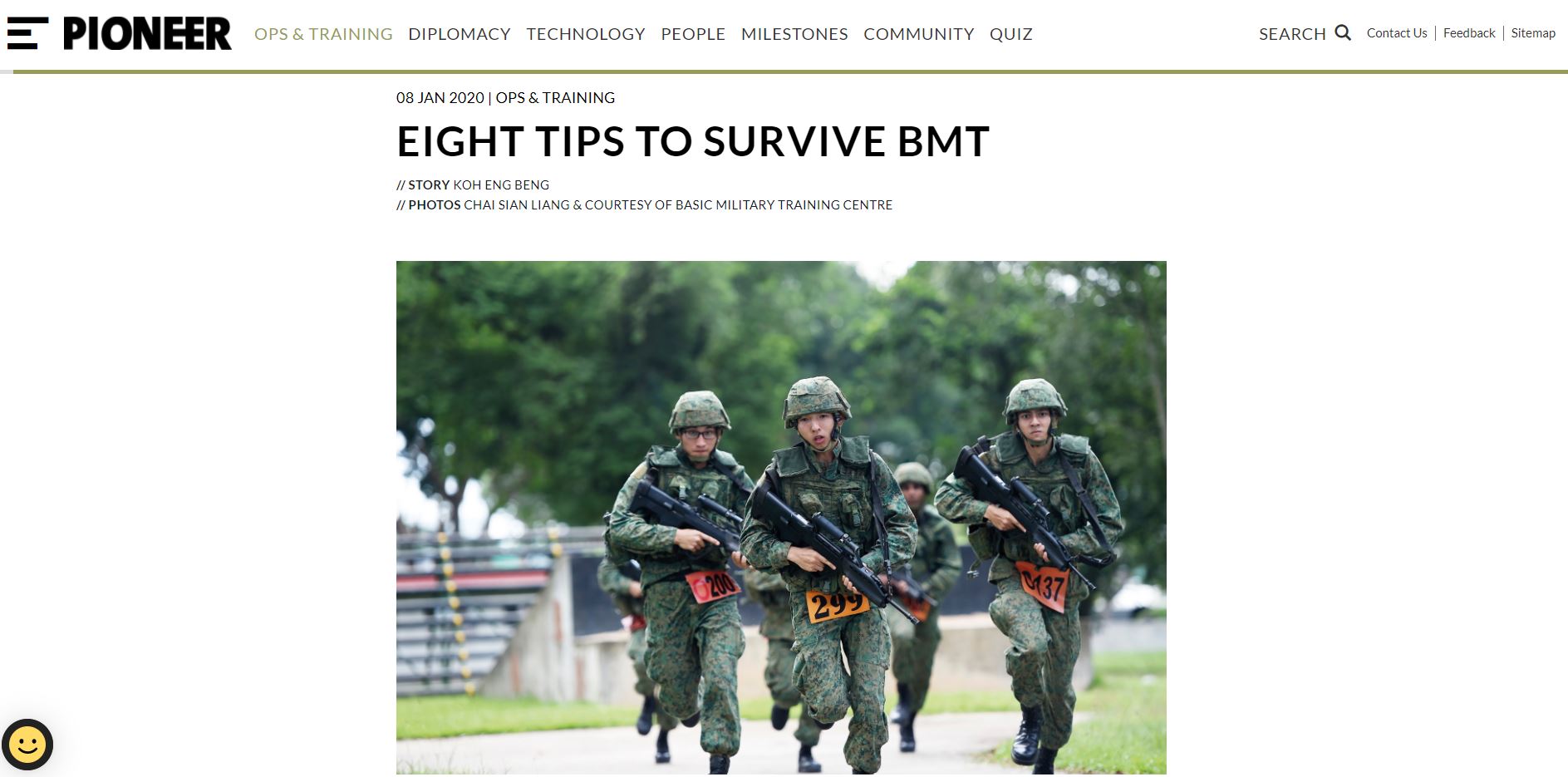 IPPT 和入伍准备 - Hwa Chong International School